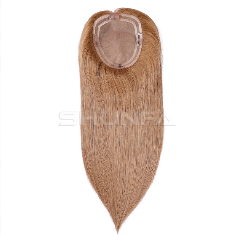 Mono Topper #6 - Top Quality Mono Topper with Standard Size - ChinaToupees